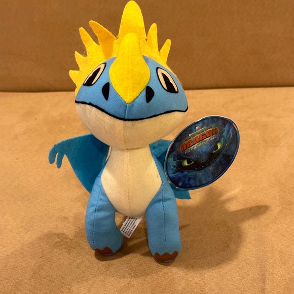 Dreamworks | Toys | How Train Your Dragon Stormfly Blue Yellow Dragon ...